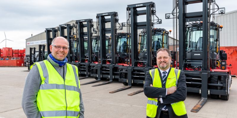 Swire Energy Services new electric forklifts